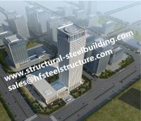 China Commercial Residential multi storey steel frame buildings And High Rise Building Contractor for sale