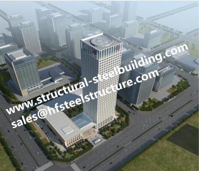 China Commercial Residential multi storey steel frame buildings And High Rise Building Contractor for sale