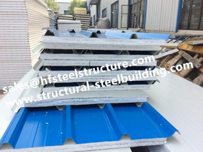 China Fireproof EPS Sandwich Panels for Cold Rooms & Roofing - 960mm Width, 50-200mm Thickness Options for sale