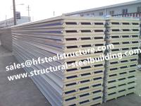 China PU Sandwich Cold Room Wall Panel for Cold Storage and Food Fresh Keeping Room for sale