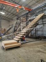 China Security Laminated Safety Tempered Aluminum Glass Rails Handrail Stair Home Used for sale