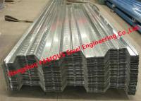 China Customized Composite Floor Deck 0.8-2mm Thickness 1500-11800mm Length Galvanized Steel Flooring for sale
