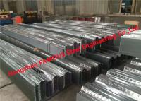 China Customized Composite Floor Deck 0.8-2mm Thickness 1500-11800mm Length Galvanized Steel Flooring for sale