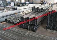 China Customized Composite Floor Deck 0.8-2mm Thickness 1500-11800mm Length Galvanized Steel Flooring for sale