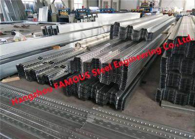 China Customized Composite Floor Deck 0.8-2mm Thickness 1500-11800mm Length Galvanized Steel Flooring for sale