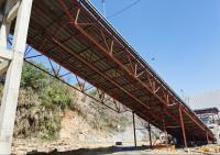 China Metal Building Steel Pedestrian Bridge Painted Bailey Panel Prefabricated for sale