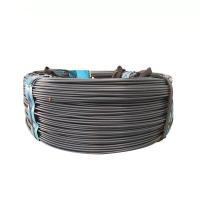 China High Rise 1x7 PE Coated Steel Strand 15.2mm With Grease Unbonded PC for sale