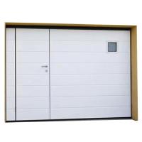China Aluminum Skin Panel Tilt Up Garage Door Assembled Counterweight System for sale