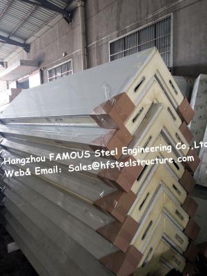 China Typical Insulation Material Pu Cold Room Panel And Sandwich Cooler Panel For Polyurethane Freezer for sale