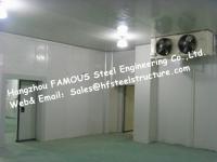 China Cold Room PU Sandwich Panels 50-200mm Thickness 38-46kg/m³ Density for Walk-in Freezers and Refrigerators for sale