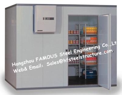China Thermal Insulated Sandwich Panel Walk in Freezer And Prefab Refrigerator Chiller For Beverages for sale