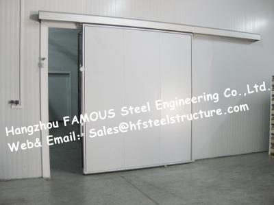 China 50mm , 100mm Thickness Walk In Cold Room  And Blast freezer Made of Polyurethane Panel for sale