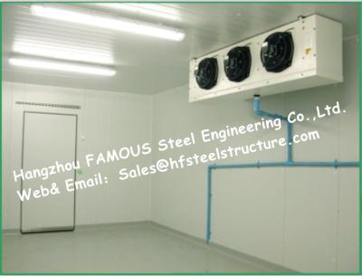 China Solar System Box Storage Freezer Cooler And Blast Freezer Cold Room with PU Sandwich Panels for sale