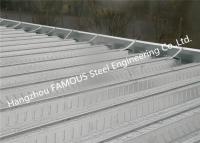 China Cold Formed Steel Structural Deck 980mm Width with 0.8-2mm Thickness for Industrial Floor and Roof Systems for sale