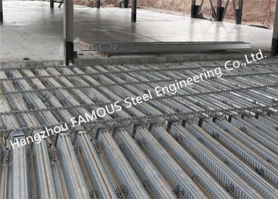 China Cold Formed Steel Structural Deck 980mm Width with 0.8-2mm Thickness for Industrial Floor and Roof Systems for sale