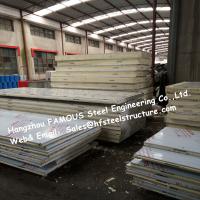 China Fireproof Industrial Freezer Panels / PU Sandwich Panels With Broad Availability for sale