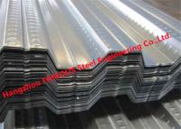 China Customized Composite Metal Floor Deck Staircase Construction 1.2mm Thickness 600-1025mm Width for Industrial Buildings for sale