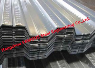 China Customized Composite Metal Floor Deck Staircase Construction 1.2mm Thickness 600-1025mm Width for Industrial Buildings for sale