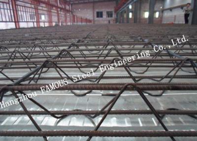 China 0.8-1.5mm Corrugated Steel Bar Truss Floor Deck with 11.8m Length and 70-270mm Height for Construction for sale
