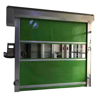 China Automatic High Speed Garage PVC Door 380v For Workshop for sale