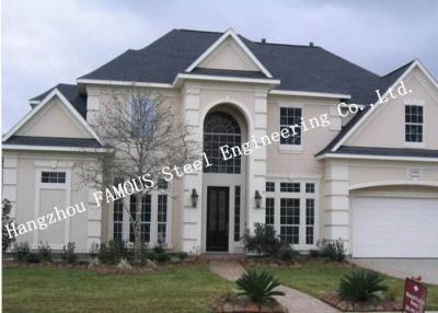 China 200m2 Customized Painted Lightweight Steel Villa House Q345b Welding for sale