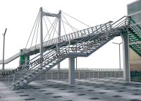 China Prefabricated Steel Pedestrian Bailey Bridge Heavy Loading Capacity for sale