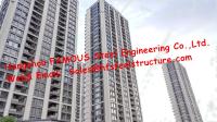 China Prefab Modular Architecture Multi Storey Steel Frame Buildings Apartment Project for sale
