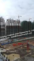 China Black Multi-Storey Steel Building / High Rise Residential Building Designs for sale