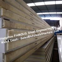 China PU Camlock Sandwich Panels With Effective Width 1150mm , Thickness 50mm for sale