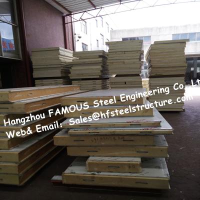 China PU Camlock Sandwich Panels With Effective Width 1150mm , Thickness 50mm for sale
