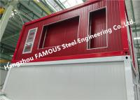 China Customized Flat Pack Prefab Container House Rock Wall Panel Easy Installation for sale