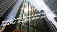 China Q345B Commercial Steel Buildings Project Design And Build , Easy Installation for sale