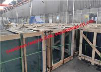 China 3000 Sqm Commercial Window Curtain Wall And 2500 Sqm Aluminium Louver for sale