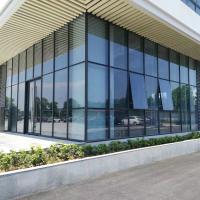 China NFRC Aluminum Glass Storefront Medium Stile Windows And Doors for sale
