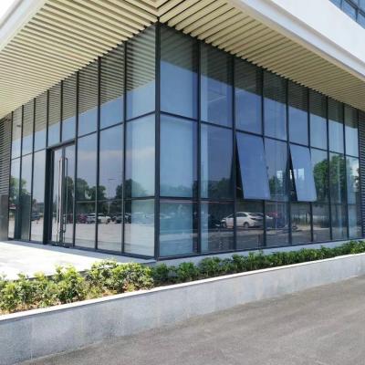 China NFRC Aluminum Glass Storefront Medium Stile Windows And Doors for sale