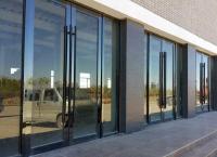 China NFRC Aluminum Glass Storefront Medium Stile Windows And Doors for sale