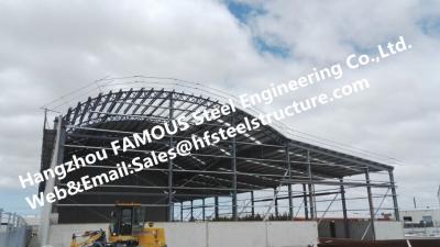 China Metal Galvanized Steel Frame Buildings with 90m Clear Span and 50-Year Quality Guarantee for Industrial Construction for sale