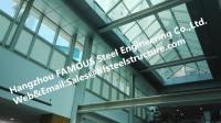 China Galvanized Black Prefabricated Steel Structures Steel Sandwich Panel Cladding System for sale