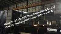 China Galvanized Black Prefabricated Steel Structures Steel Sandwich Panel Cladding System for sale