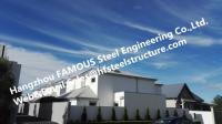 China Grey Multi-storey Steel Building , steel prefab buildings Easy Installation for sale