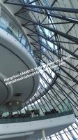 China Grey Multi-storey Steel Building , steel prefab buildings Easy Installation for sale