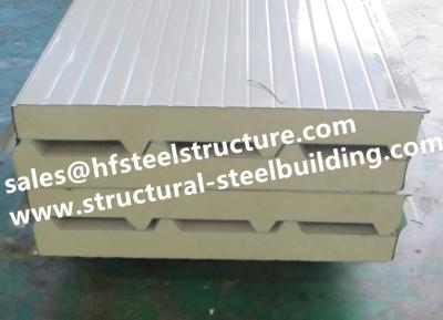 China PU Sandwich Cold Room Panel For Chinese Refrigeration Freezing Room , Width 950mm for sale