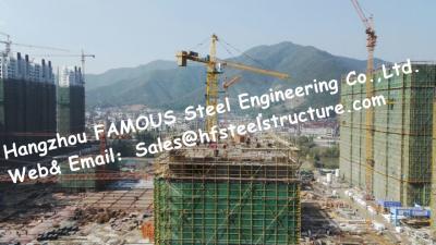 China Structural Skeleton Framed Pre Engineered Steel Buildings Hot Galvanized Surface Treatment for sale