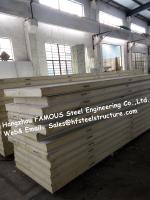 China Polyurethane Walkin Refrigerator Panels , Sandwich Insulated Panels For Cold Storage for sale