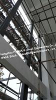 China Sandwich Panel / Galvanized C/Z Purlin Multi-Storey Steel Building Easy Installation for sale