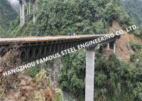 China 200 Type Double Lane Steel Bailey Bridge 50 Tons Load Capacity Galvanized Construction for sale
