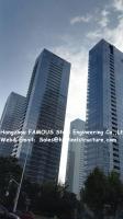 China Galvanized Light Steel Multi Storey Steel Frame Buildings H Shaped Column for sale