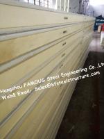China Gray / White Cold Room Panel Polyurethane / PU Sandwich Panels , Width 950mm for sale