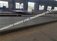 China Q235b Galvanized Metal Street Light Poles Fabrication Truncated Cone Shaped for sale