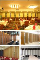 China Movable Acoustic Wall Partition Hotel Restaurant Divider Electric Motorized for sale